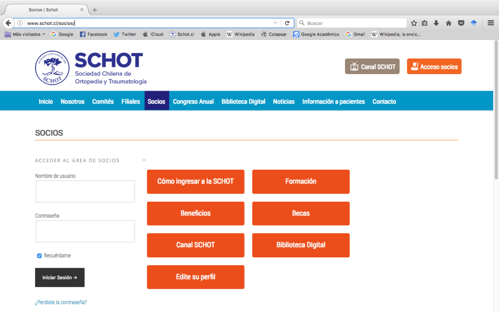 Acceda al área Socios y disfrute del contenido exclusivo – SCHOT